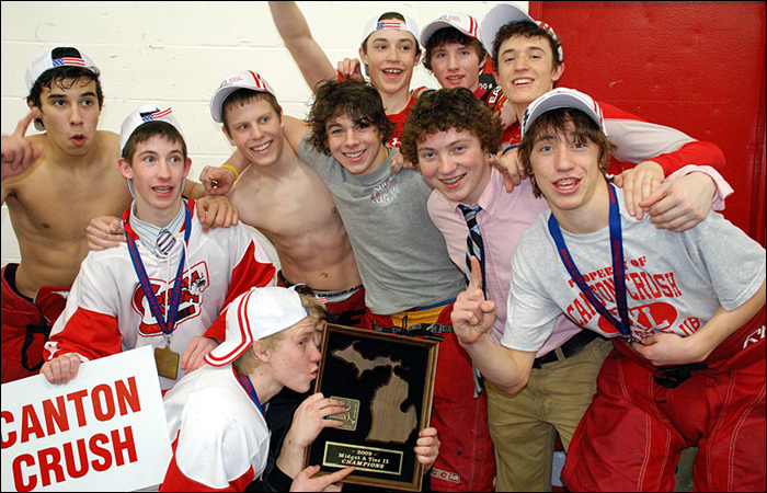 Welcome to the home of the Canton Crush Midget A hockey team